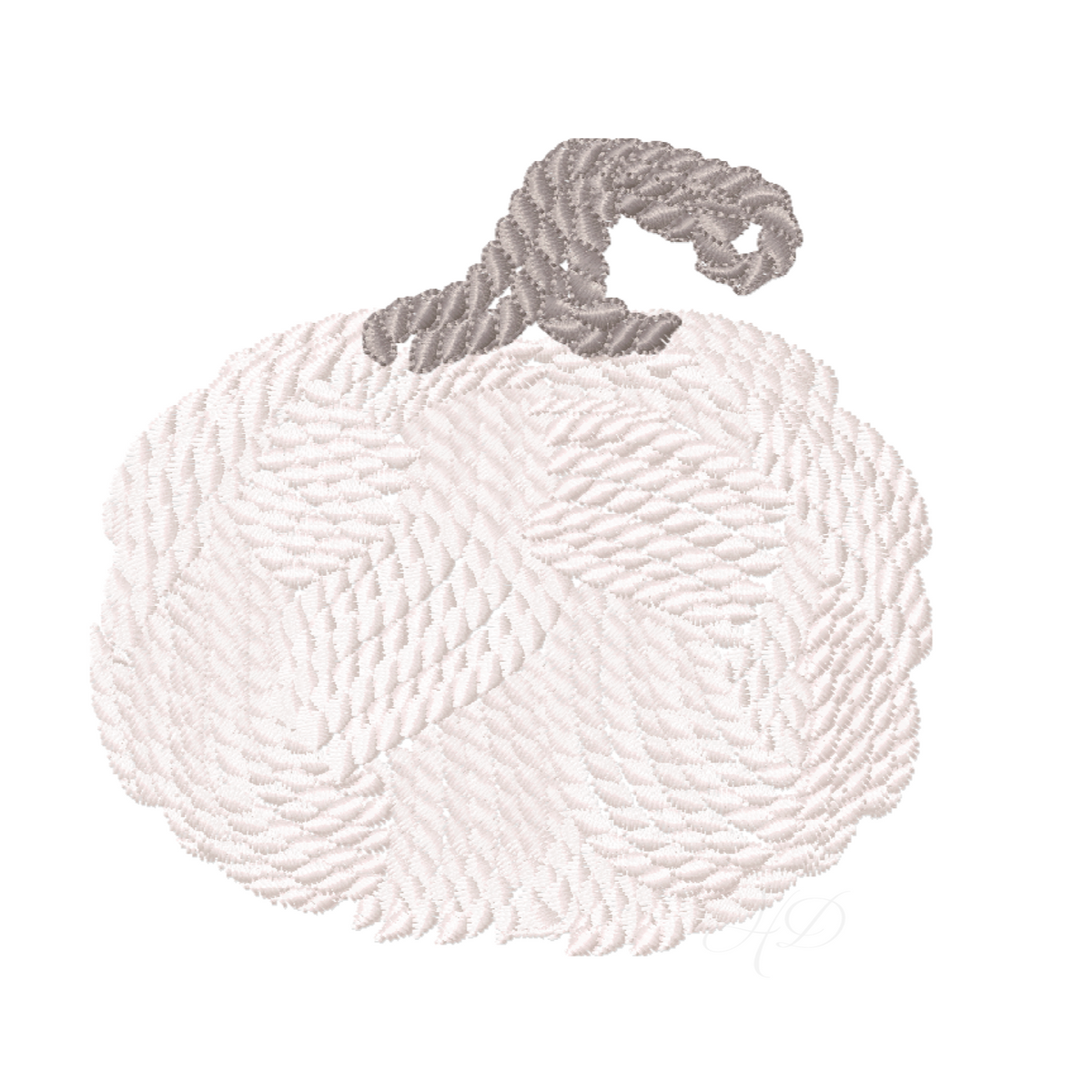 Cable Knit Satin Pumpkin Embroidery Design – HERRINGTON DESIGN