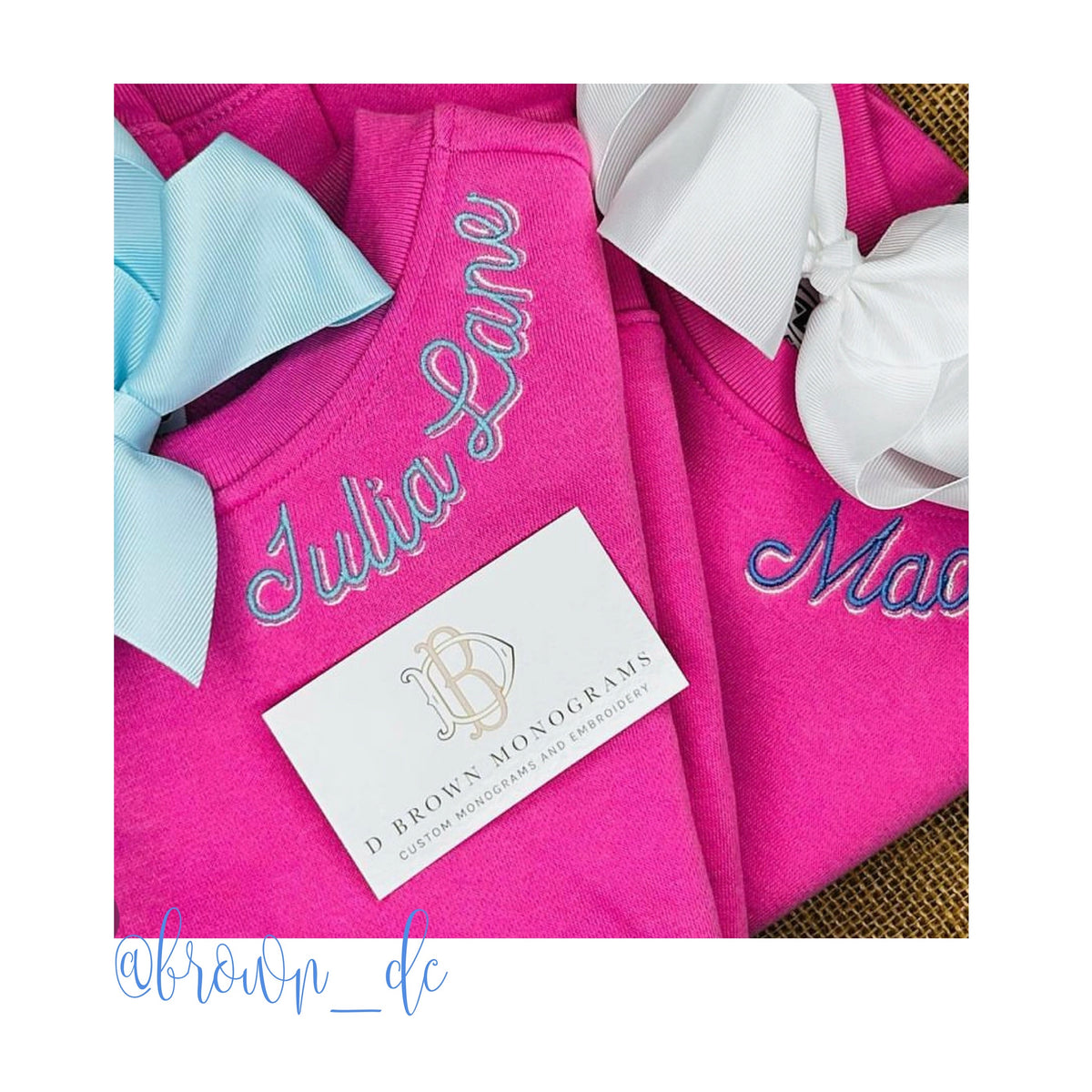 4x4 Double Satin Stitch Shadow Script Embroidery Font – HERRINGTON DESIGN