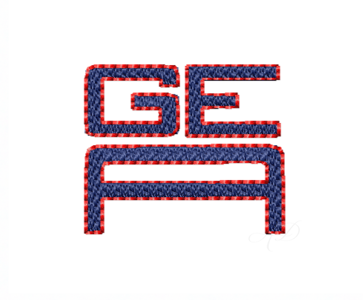 Small Square Fill Embroidery Font – HERRINGTON DESIGN