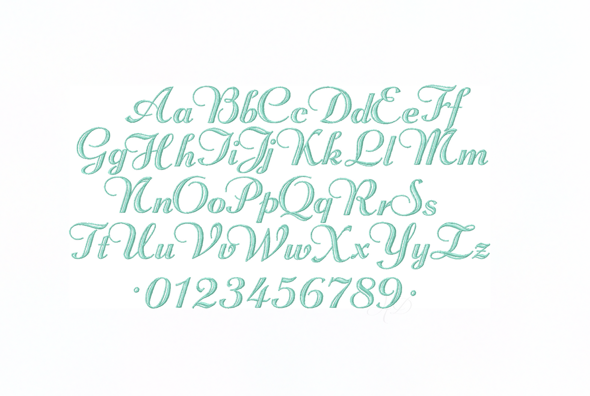 Lindsi Grey Satin Inline Embroidery Font – HERRINGTON DESIGN