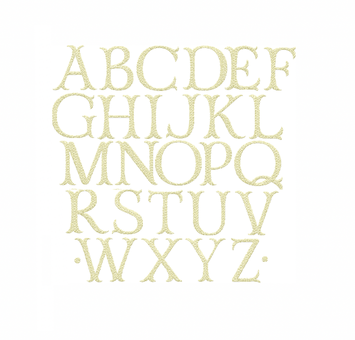 Large Hoop Ashley FILL Embroidery Font Type Embroidery Font ...