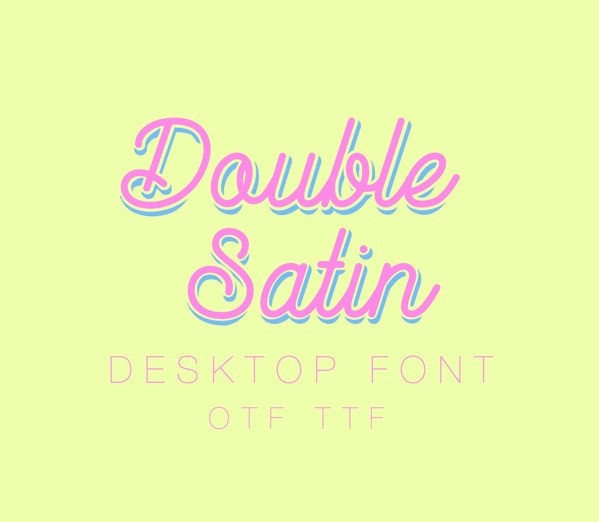 Double Satin Shadow Desktop – HERRINGTON DESIGN