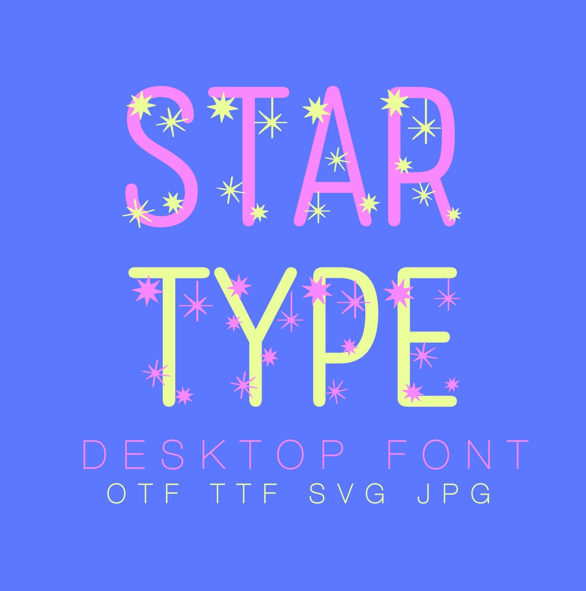 Stars Type Desktop – HERRINGTON DESIGN