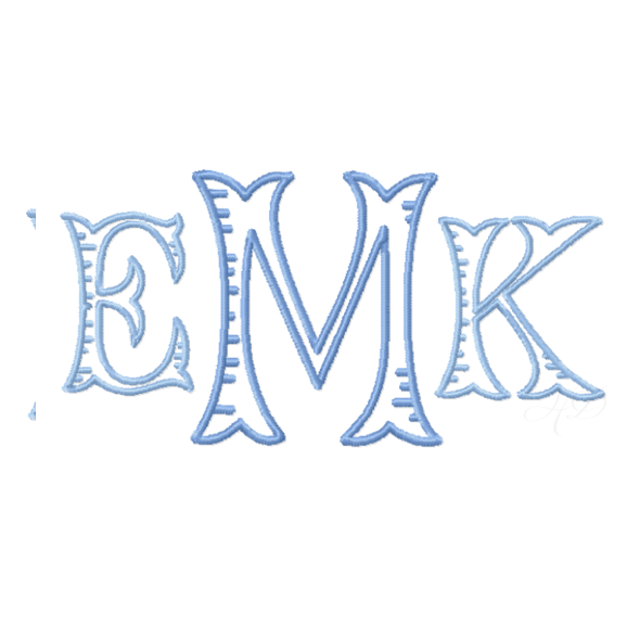 Fairfax Satin Ribbed Embroidery Font – HERRINGTON DESIGN