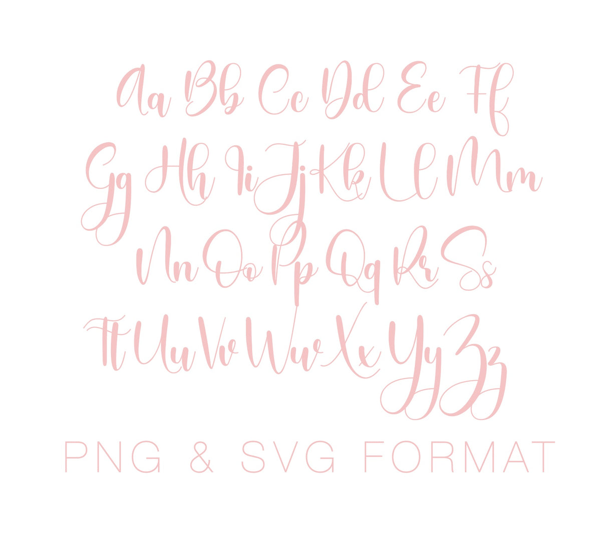 Emma Beth Monogram PDF PNG SVG & EPS Monogram Font – HERRINGTON DESIGN