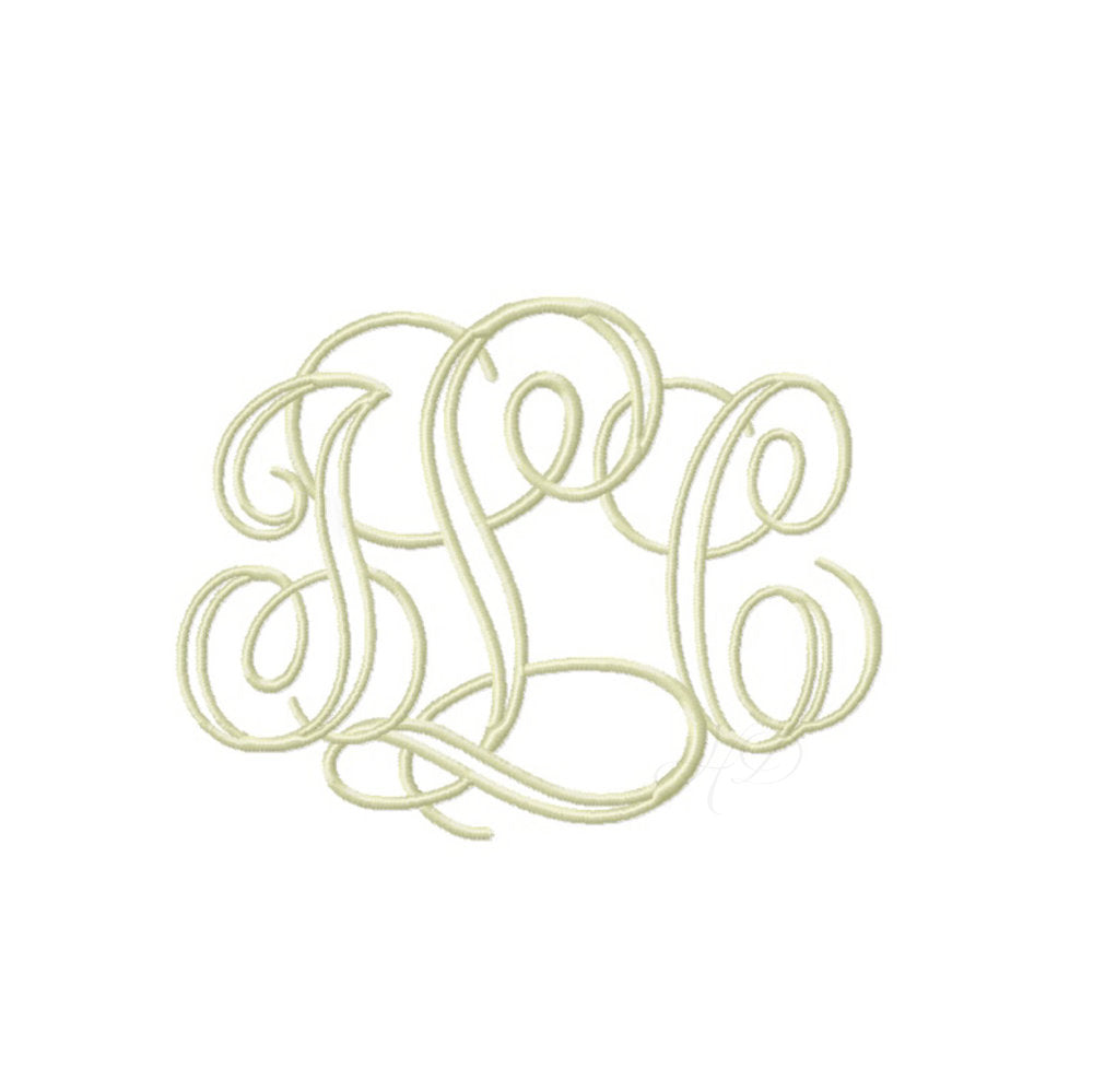 Libby Open Satin Embroidery Font – HERRINGTON DESIGN