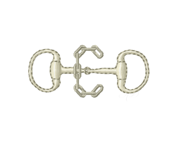 Snaffle Bit Horsebit Buckle Equestrian Embroidery Design – HERRINGTON ...