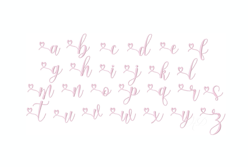 Sweet Marissa Satin Embroidery Font – HERRINGTON DESIGN