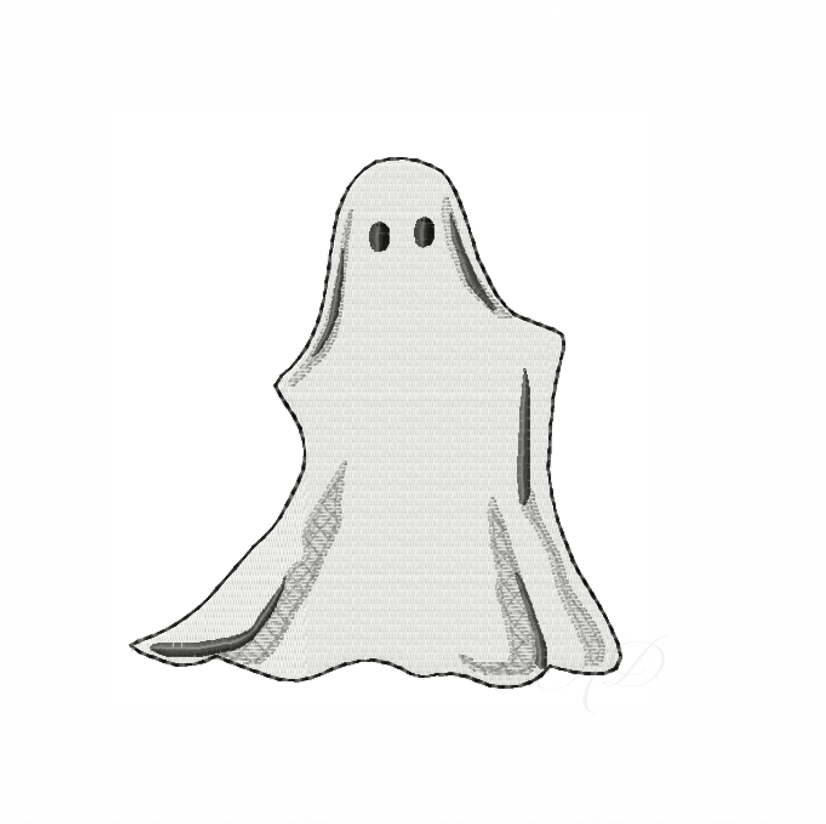 Sweet Ghost Embroidery Design – HERRINGTON DESIGN