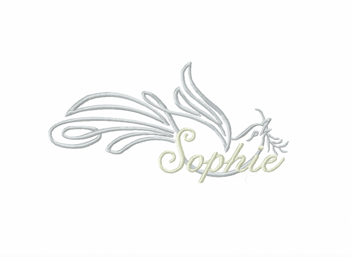Dove Scroll Frame Embroidery Design – HERRINGTON DESIGN