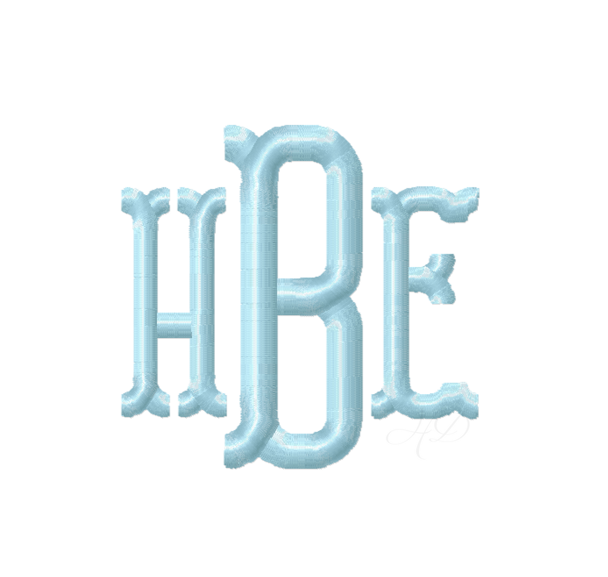 Millie Satin Fishtail Bold Embroidery Font – HERRINGTON DESIGN