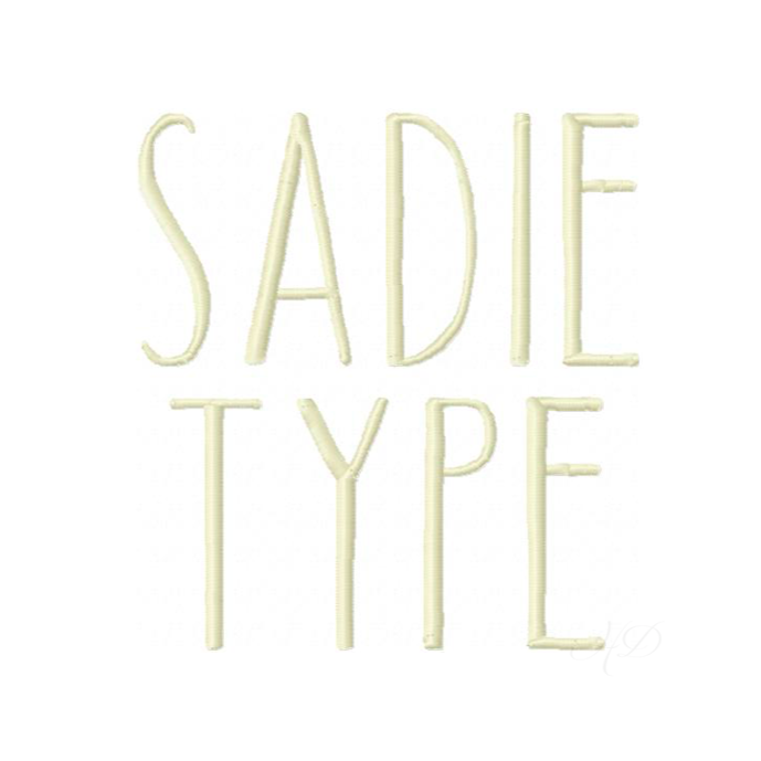 Sadie Satin Embroidery Font – HERRINGTON DESIGN
