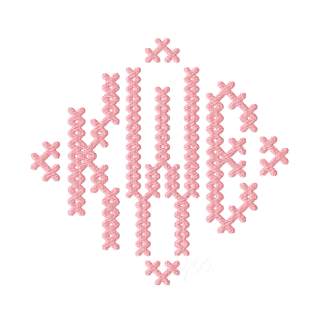 Cross Stitch Diamond Embroidery Font – HERRINGTON DESIGN