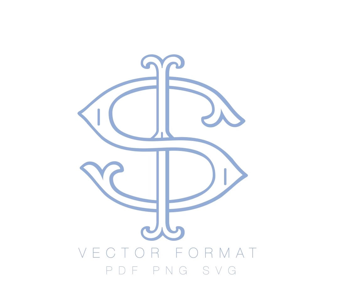 Two Type Fishtail I PDF PNG SVG Vector Outline Font – HERRINGTON DESIGN