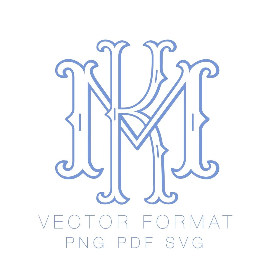 Two Type Fishtail K PDF PNG SVG Vector Outline Font – HERRINGTON DESIGN