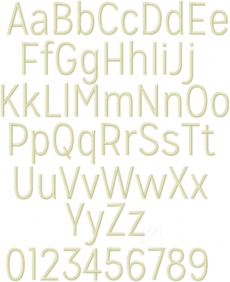 Grant Satin Embroidery Font – HERRINGTON DESIGN