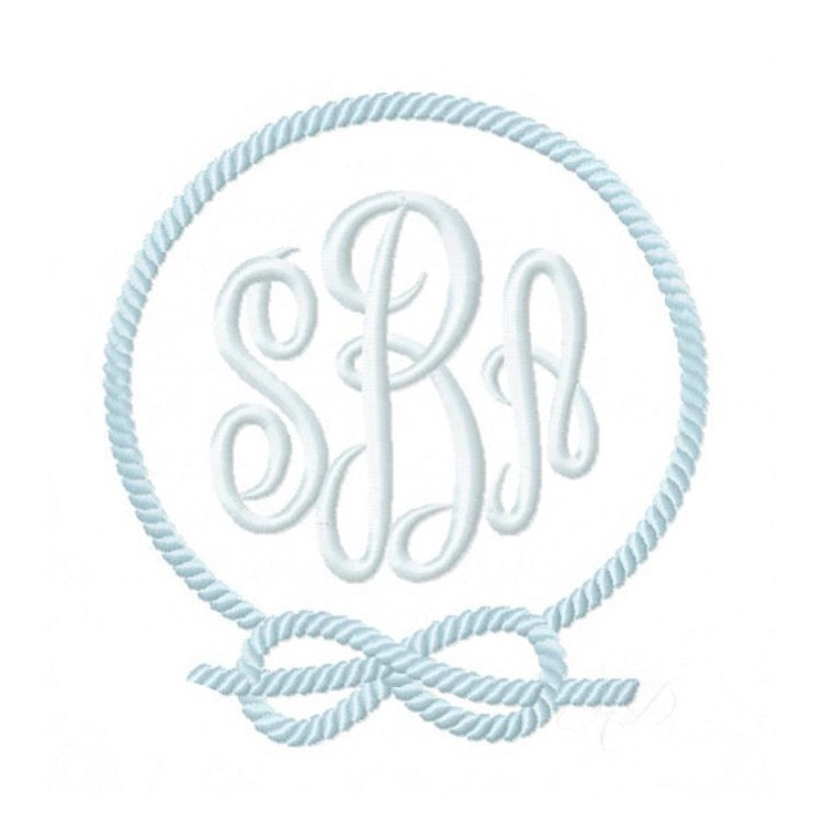 Nautical Rope Embroidery Design – HERRINGTON DESIGN