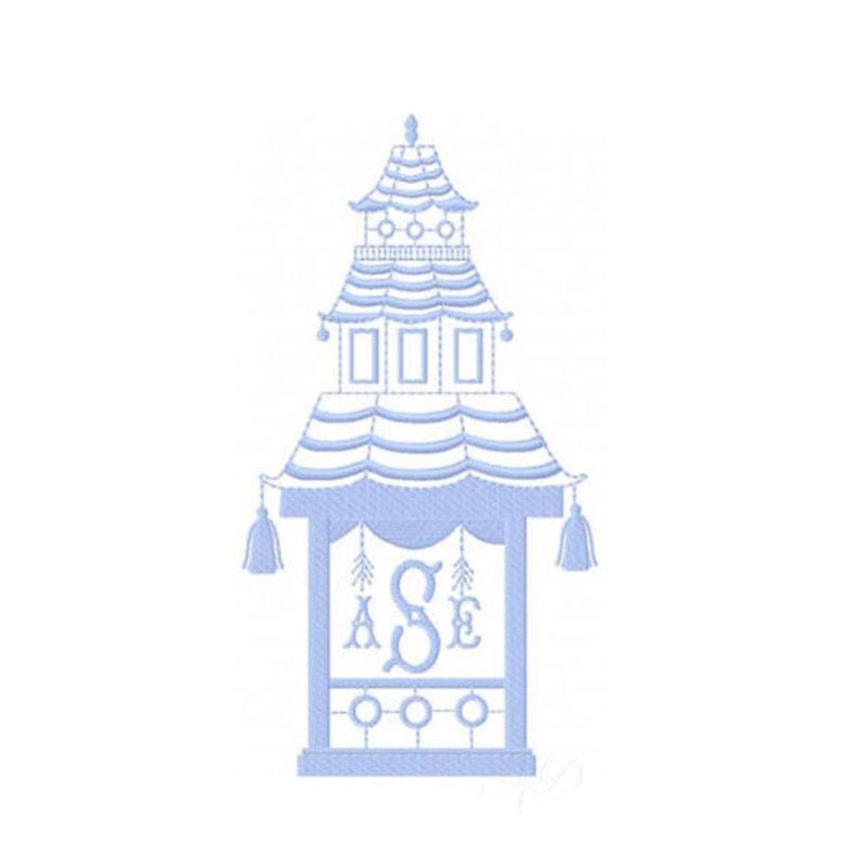 Chinoiserie Chic Pagoda Open Embroidery Design – HERRINGTON DESIGN