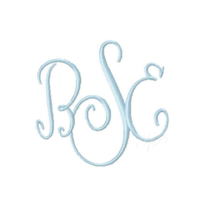 3" Annie Modern Script Vine Embroidery Font 4x4 – HERRINGTON DESIGN