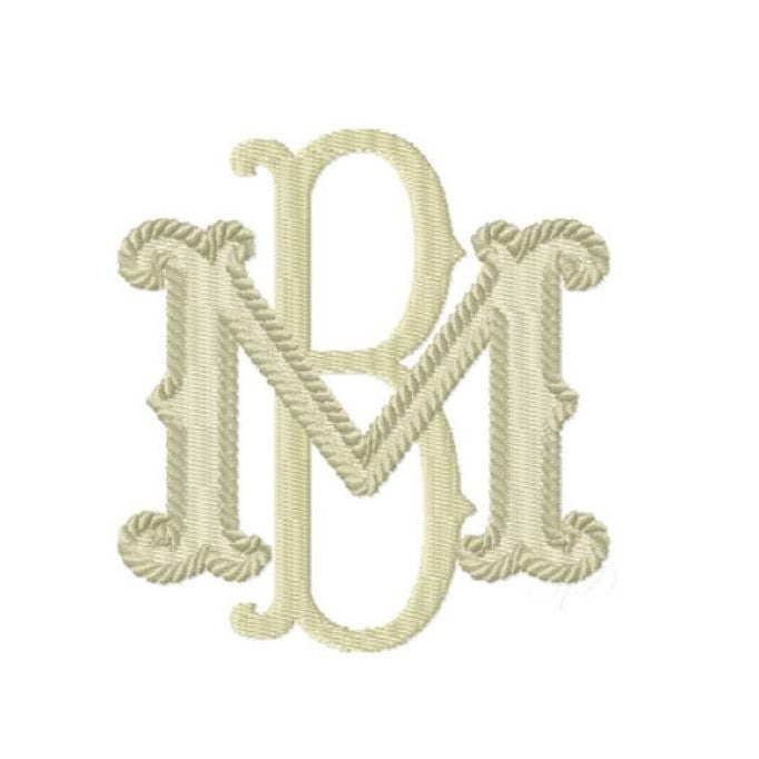 Barrett Fill Rope Embroidery Font Package – HERRINGTON DESIGN