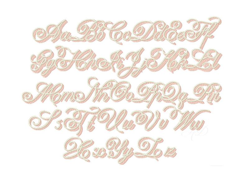 Harper Shadow 4X4 Embroidery Font – HERRINGTON DESIGN