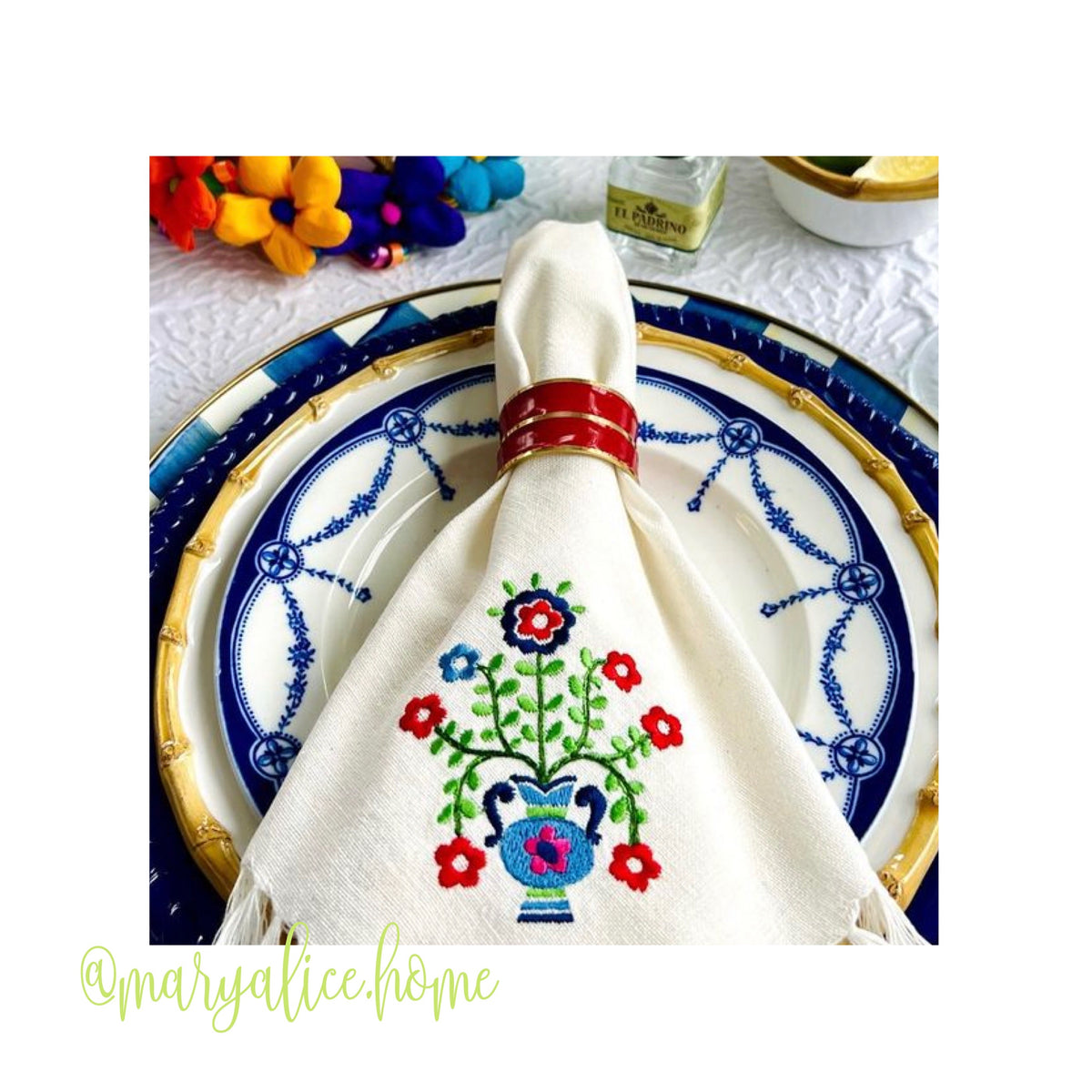 Folk Art Floral Embroidery Design – HERRINGTON DESIGN