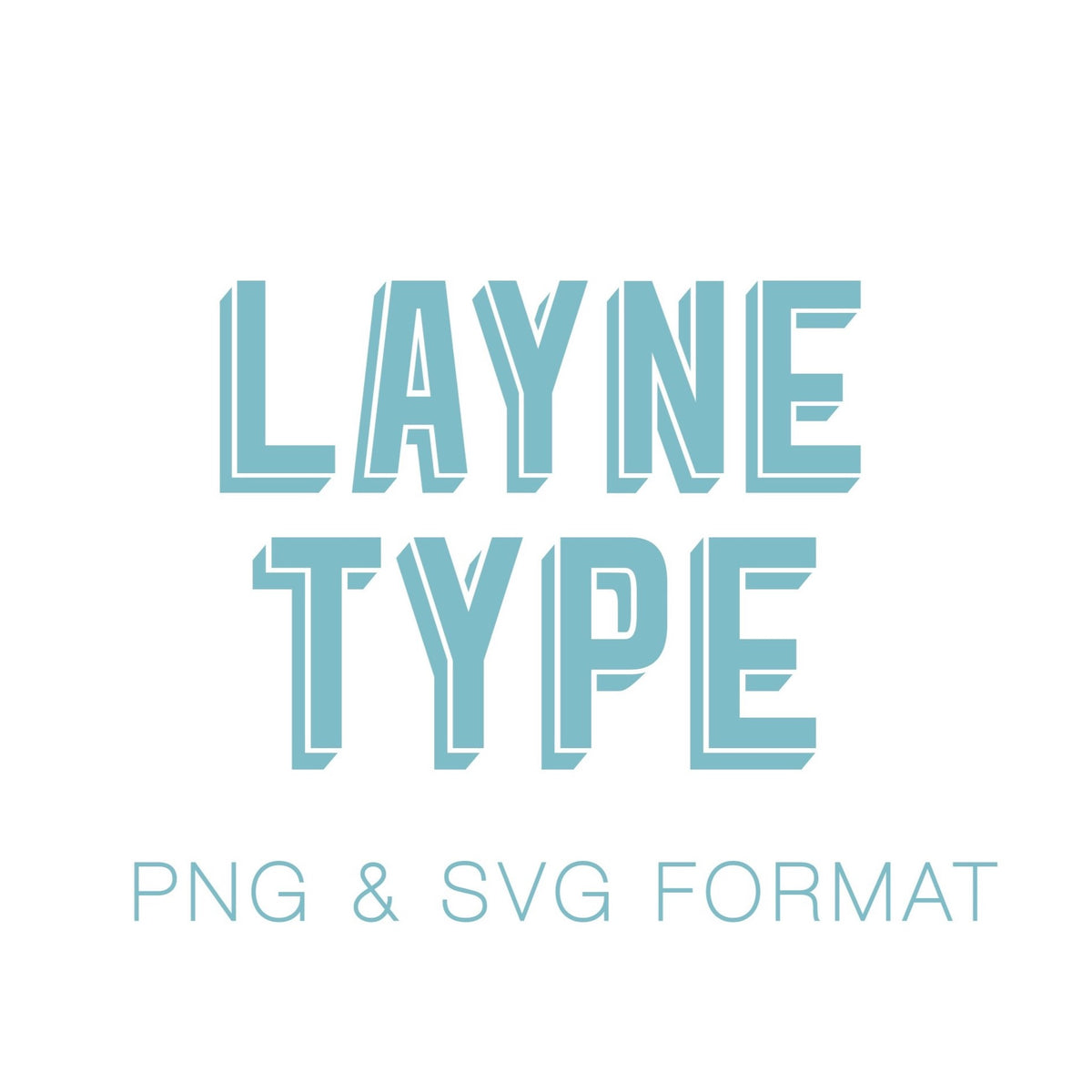 Layne Monogram Printable Font – HERRINGTON DESIGN